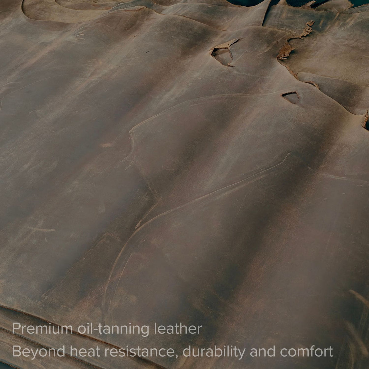 Tefuawe Leather Welding Hood - Flip Up / DIRTY CHOCO